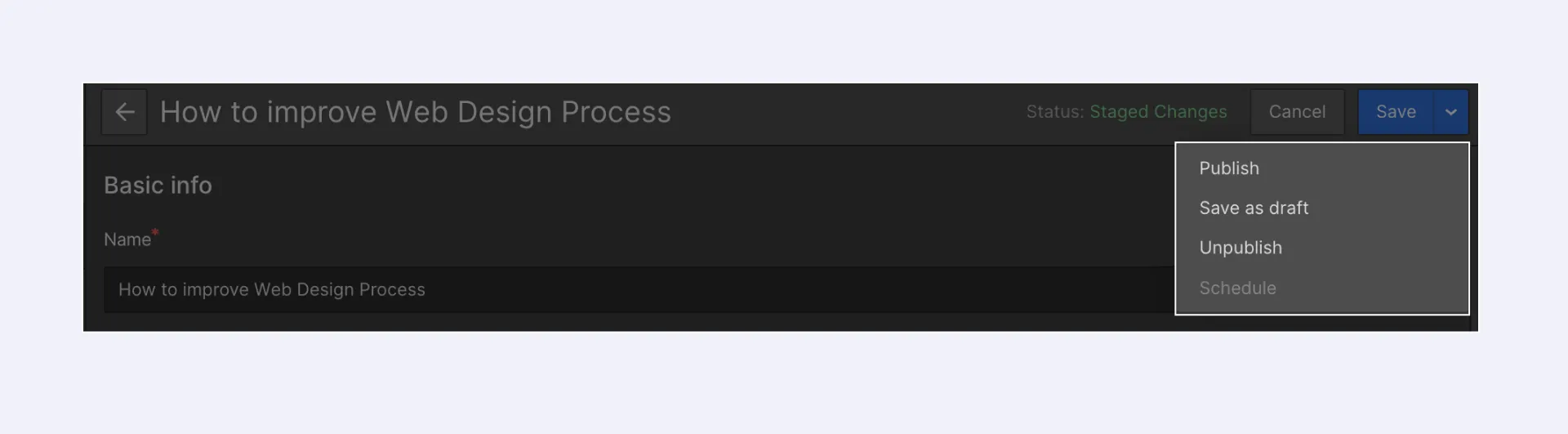 Publishの概要 - Academy | LikePay